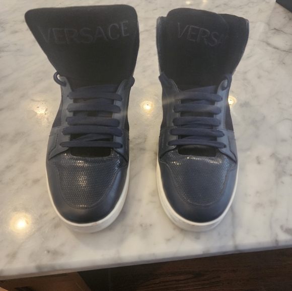 Versace | Shoes | Versace Sneaker High Top | Poshmark